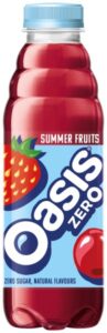 Oasis Zero Summer Fruits Bottle - vending-machines