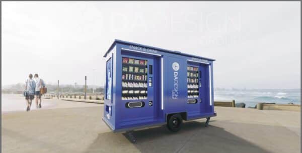 Mobile Vending Machine Trailer - vending-machines