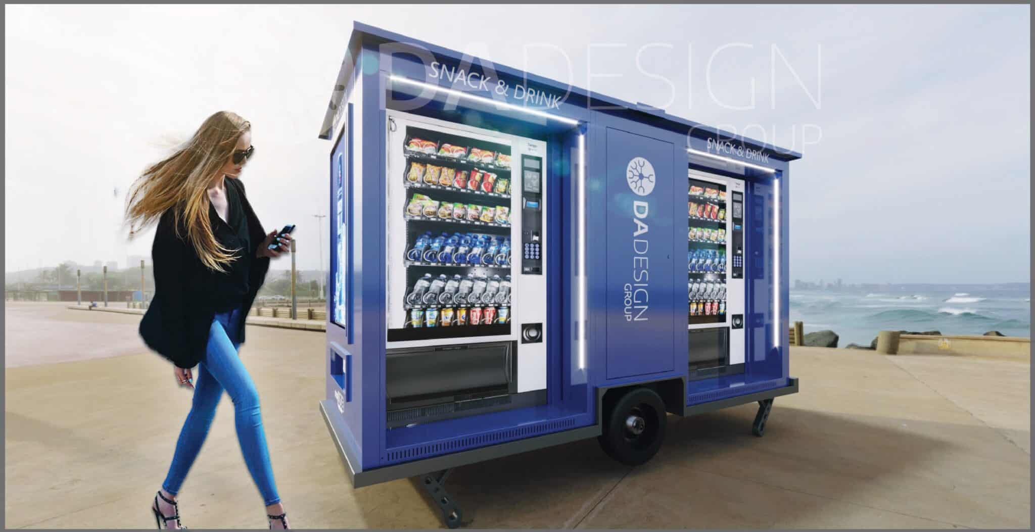 Mobile Vending Machine Trailer - vending-machines