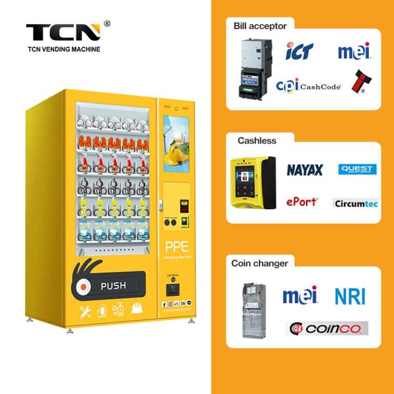 TCN Safety Gear Vending Machine | Vending-Machines.ie