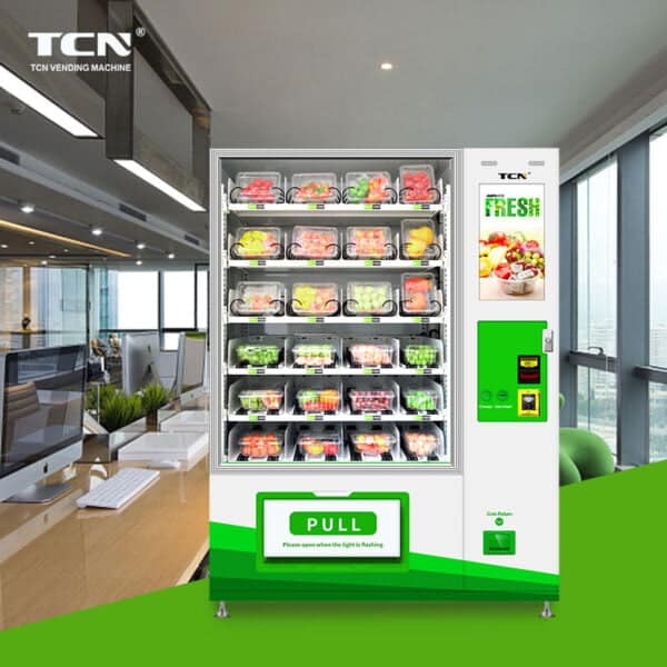 Fruit Salad Vending Machine with Lift | Vending-Machines.ie