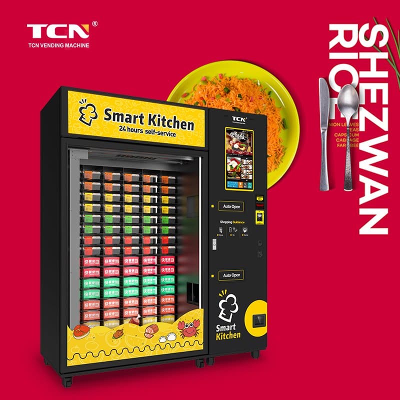 SW(AA01) Double Microwave Hot Food Vending Machine