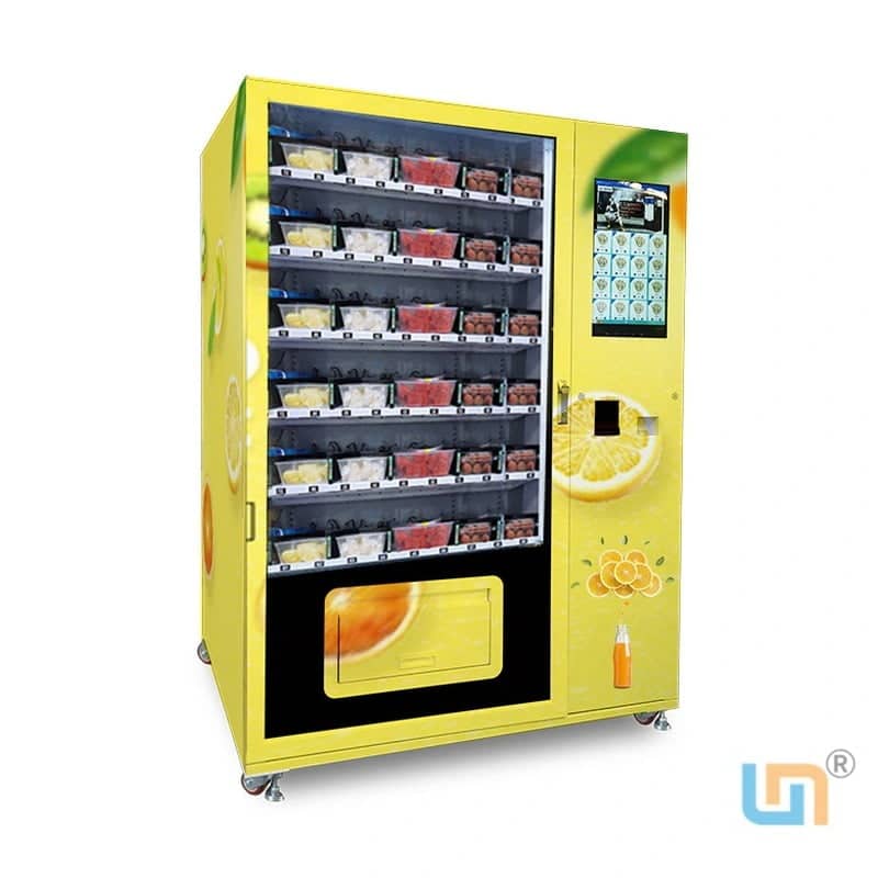 Smart Cut Fruit Vending Machine with Touch Screen