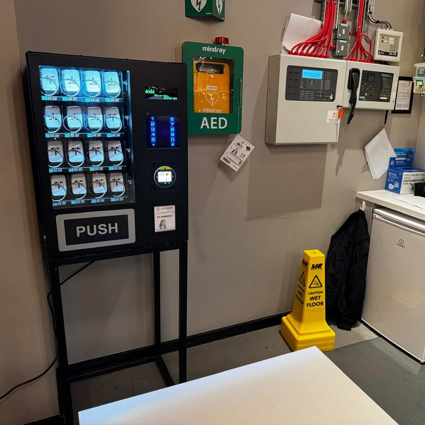 Travel Adaptors Vending Machine - vending-machines