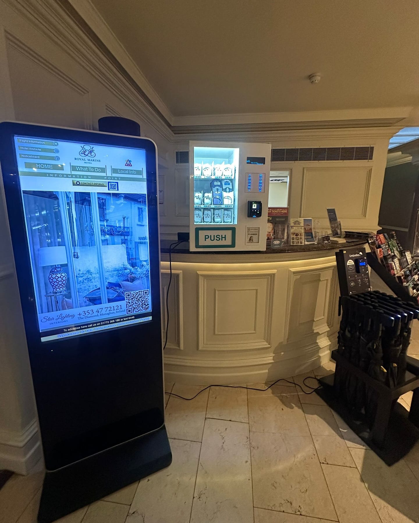Travel Adaptors Vending Machine - vending-machines